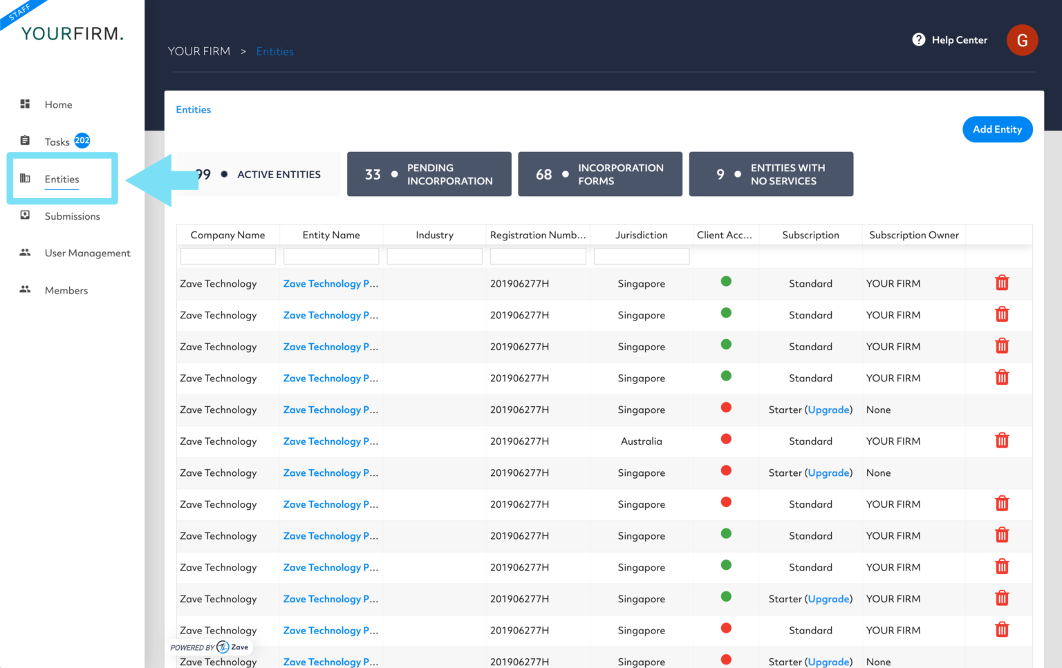 Inviting your clients to use Zave | Zave